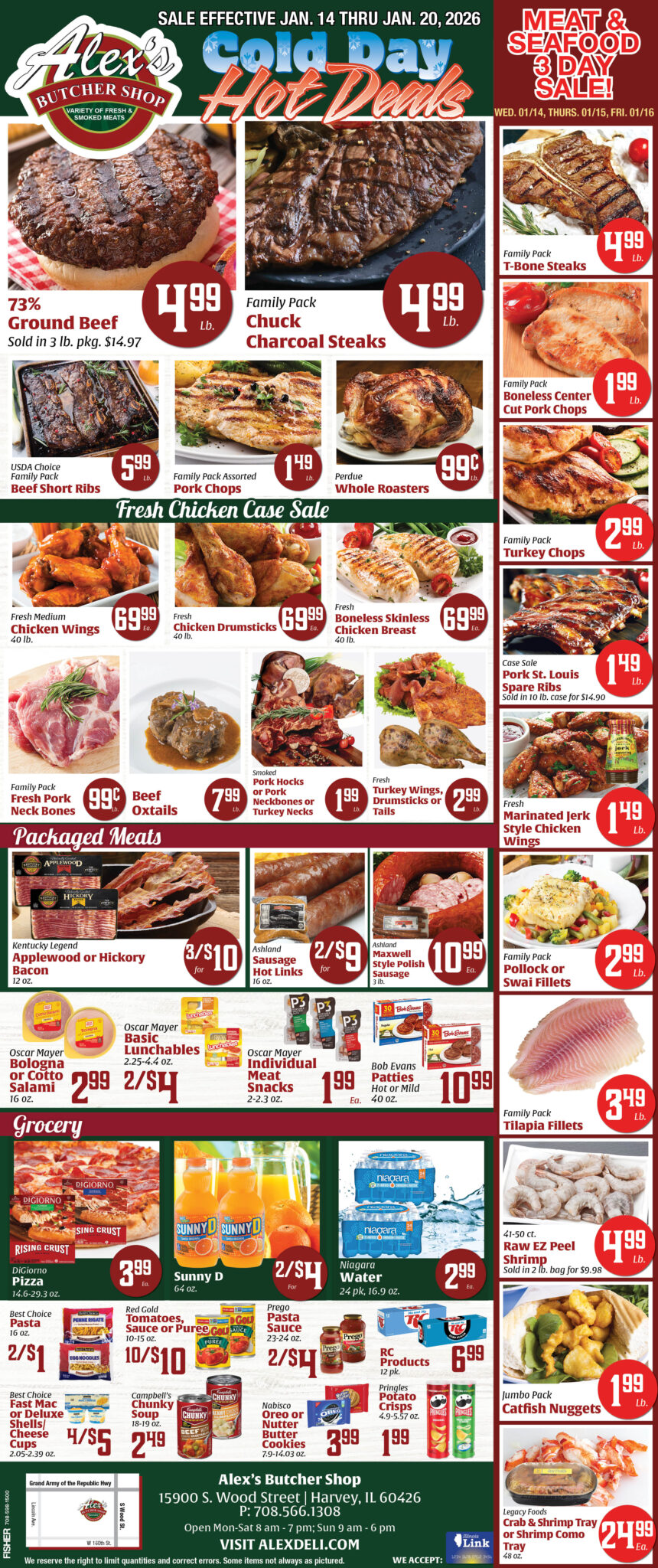 Alex's Butcher Shop | Fresh Meats & Specialties