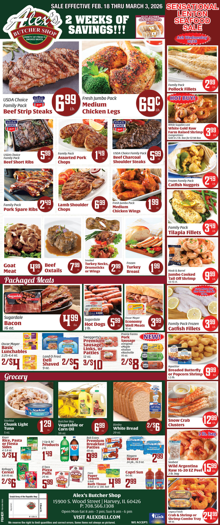 Alex's Butcher Shop | Fresh Meats & Specialties