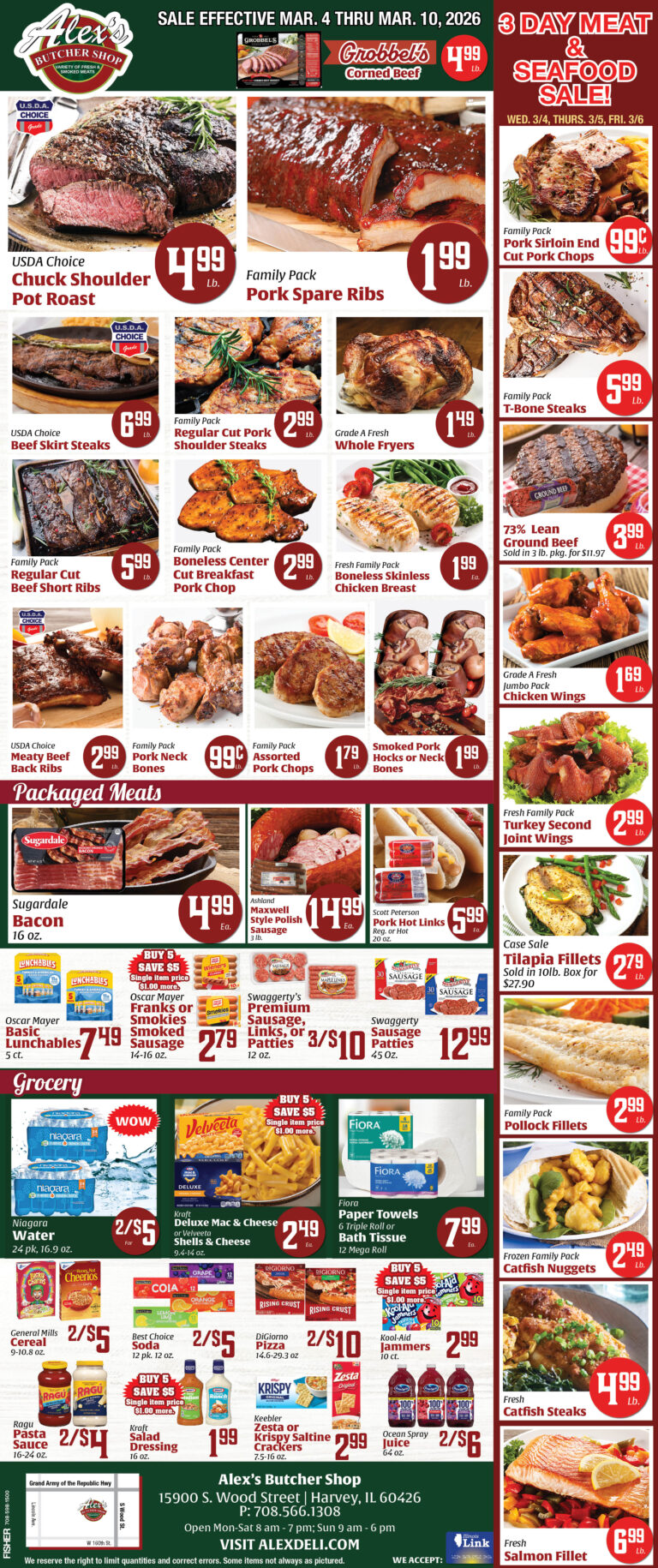 Alex's Butcher Shop | Fresh Meats & Specialties