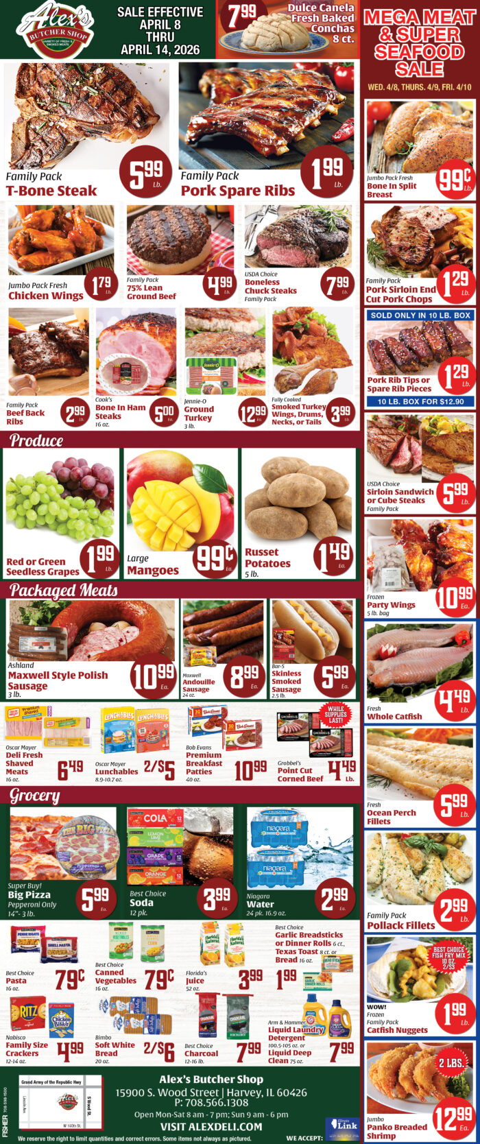 Alex's Butcher Shop | Fresh Meats & Specialties