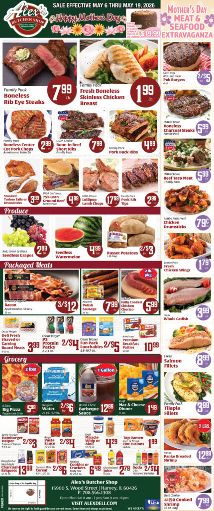 Alex's Butcher Shop | Fresh Meats & Specialties